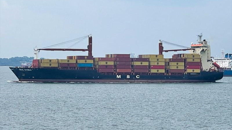 La MSC Kymea II viene ‘bannata’ dalle acque australiane per 90 giorni ...