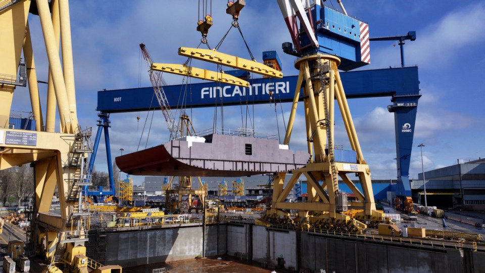 Keel laying for Seven Seas Prestige at Fincantieri Marghera | Ship2Shore