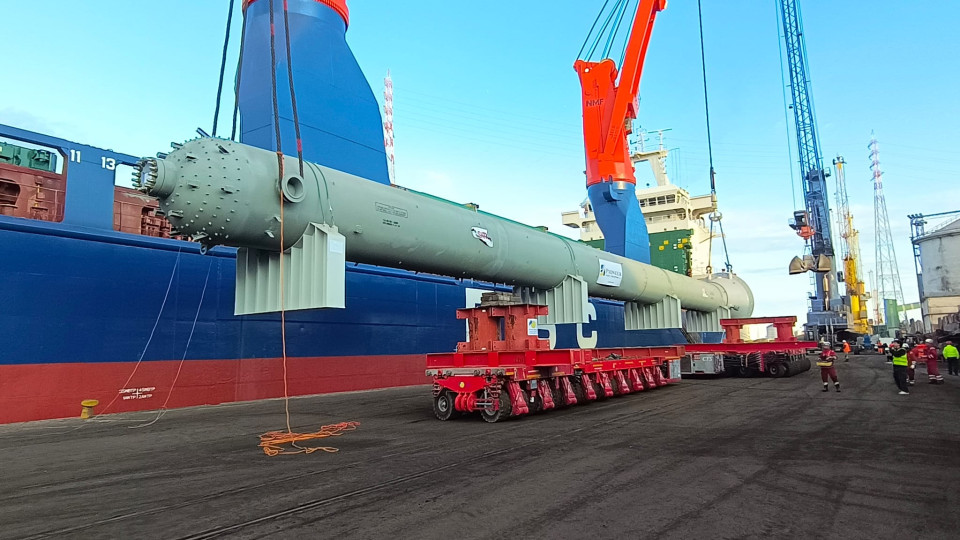 A strong debut for Interporto Rivers in heavy project cargo handling ...