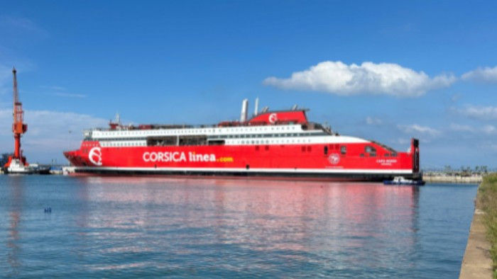 Capu Rossu, LNG ferry built for Corsica linea, launched in China ...