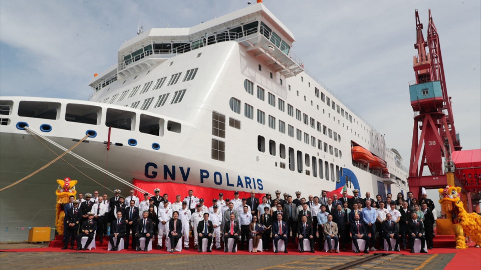 GNV takes delivery of the first of four new ro-pax vessels built in ...